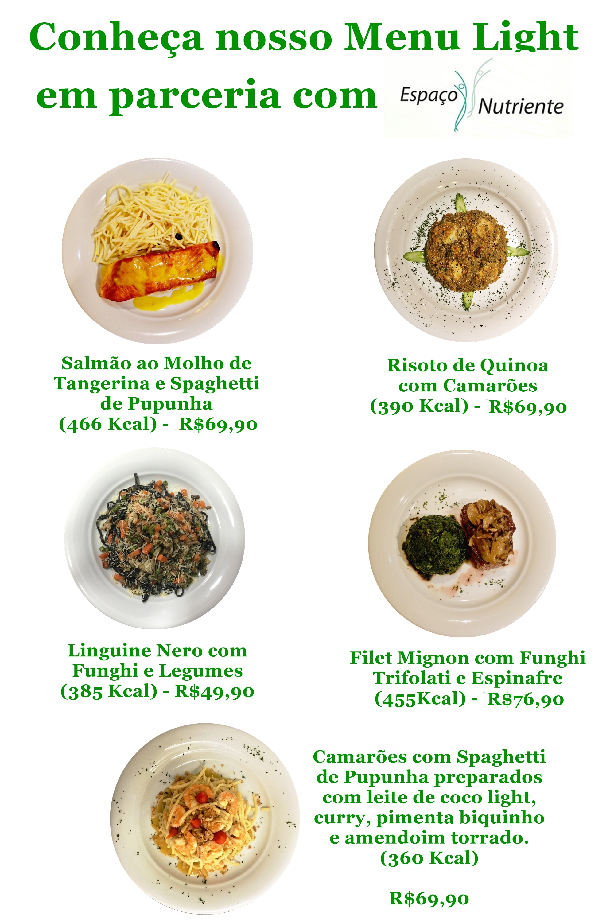 Menu Light 2019 Panfleto Mesa